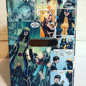 CUSTOM Marvel Decoupage Comic Book Storage Box!!! - Etsy