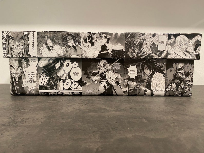 NEW HOT Custom MANGA Storage Box Choose Your Title Price - Etsy