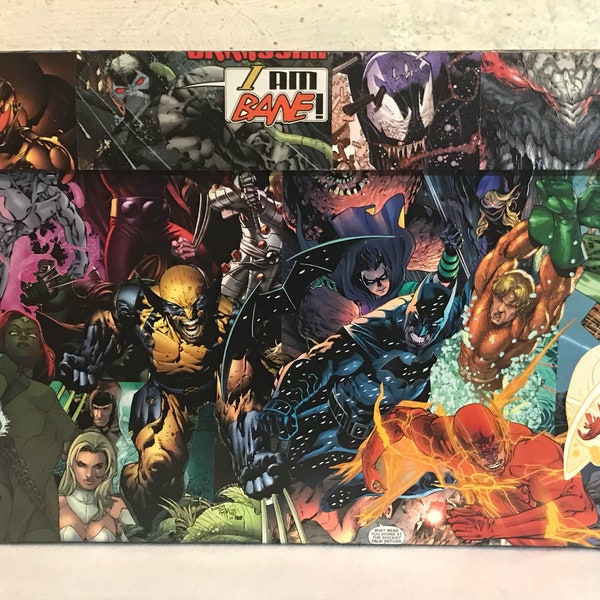 Avengers Comic Storage Box - Etsy