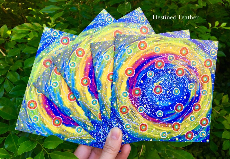 Indigenous Art Greeting Card Aboriginal Art Card Dot | Etsy