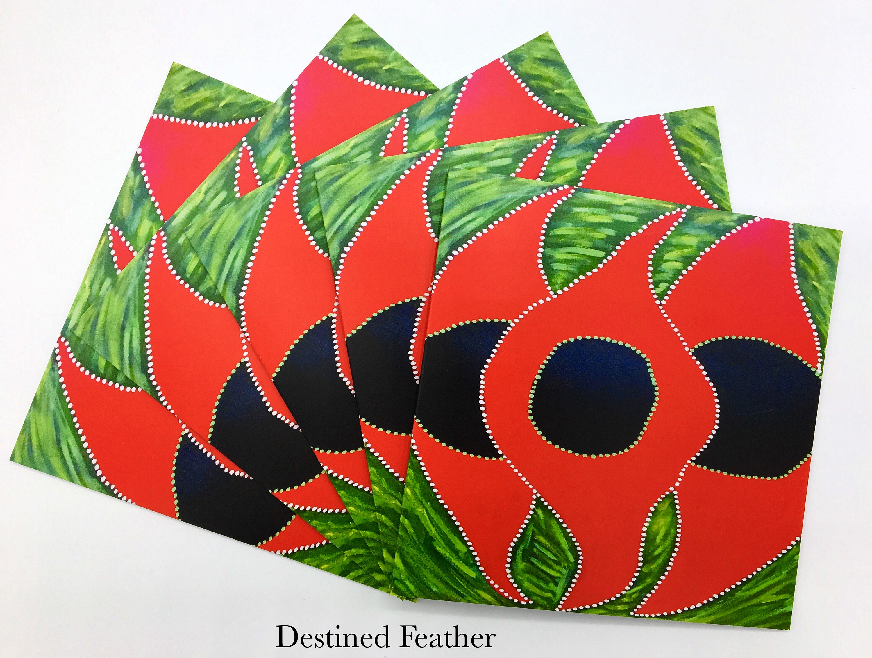 Indigenous Art Greeting Card, Aboriginal Art Card, First Nations Art ...