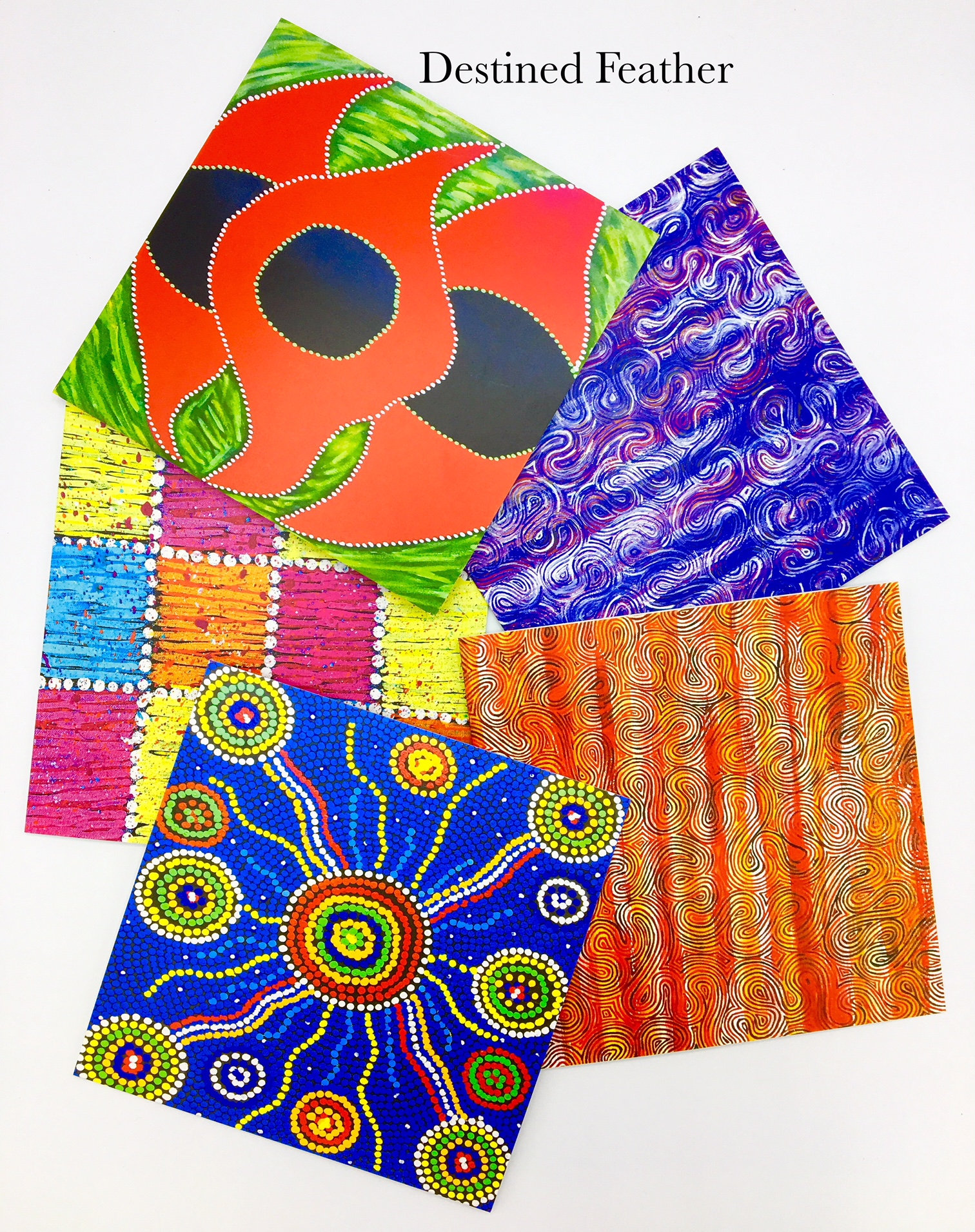 Indigenous Art Greeting Card, Aboriginal Art Card, First Nations Art ...