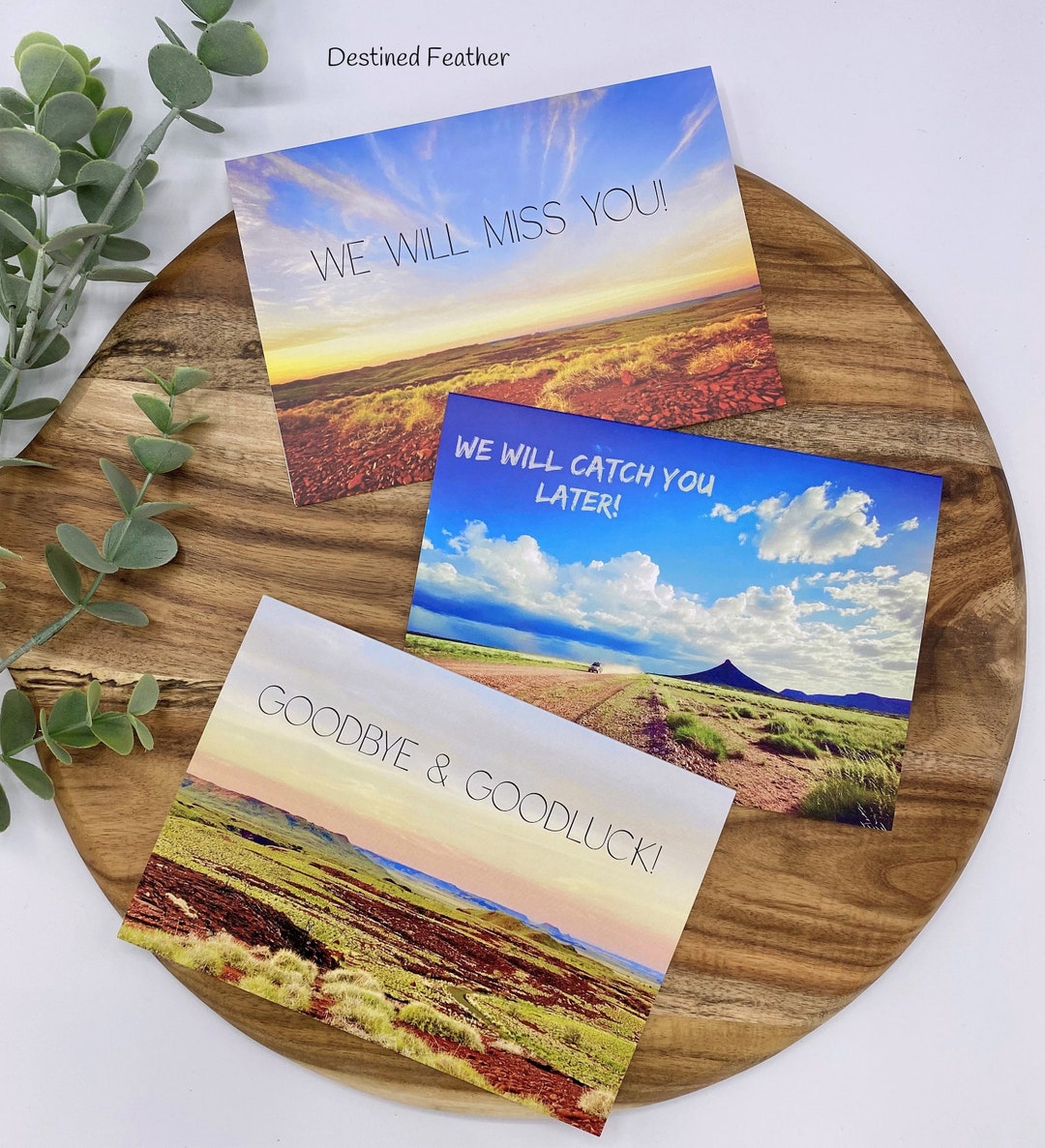 Pilbara Goodbye Card, Australian Farewell Card, Pilbara Souvenir ...