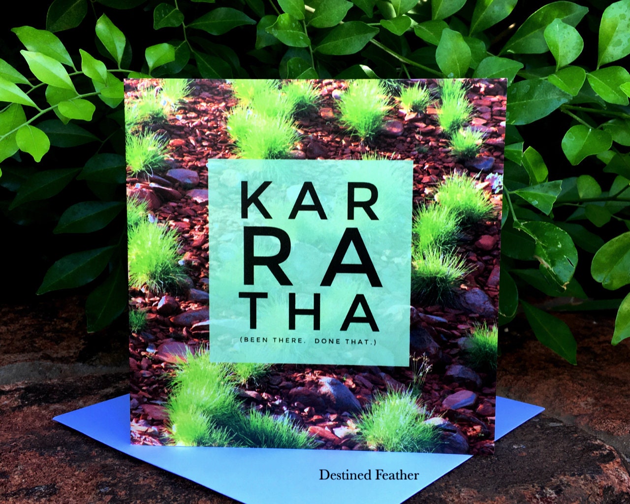 Pilbara Goodbye Card, Australian Farewell Card, Pilbara Souvenir ...