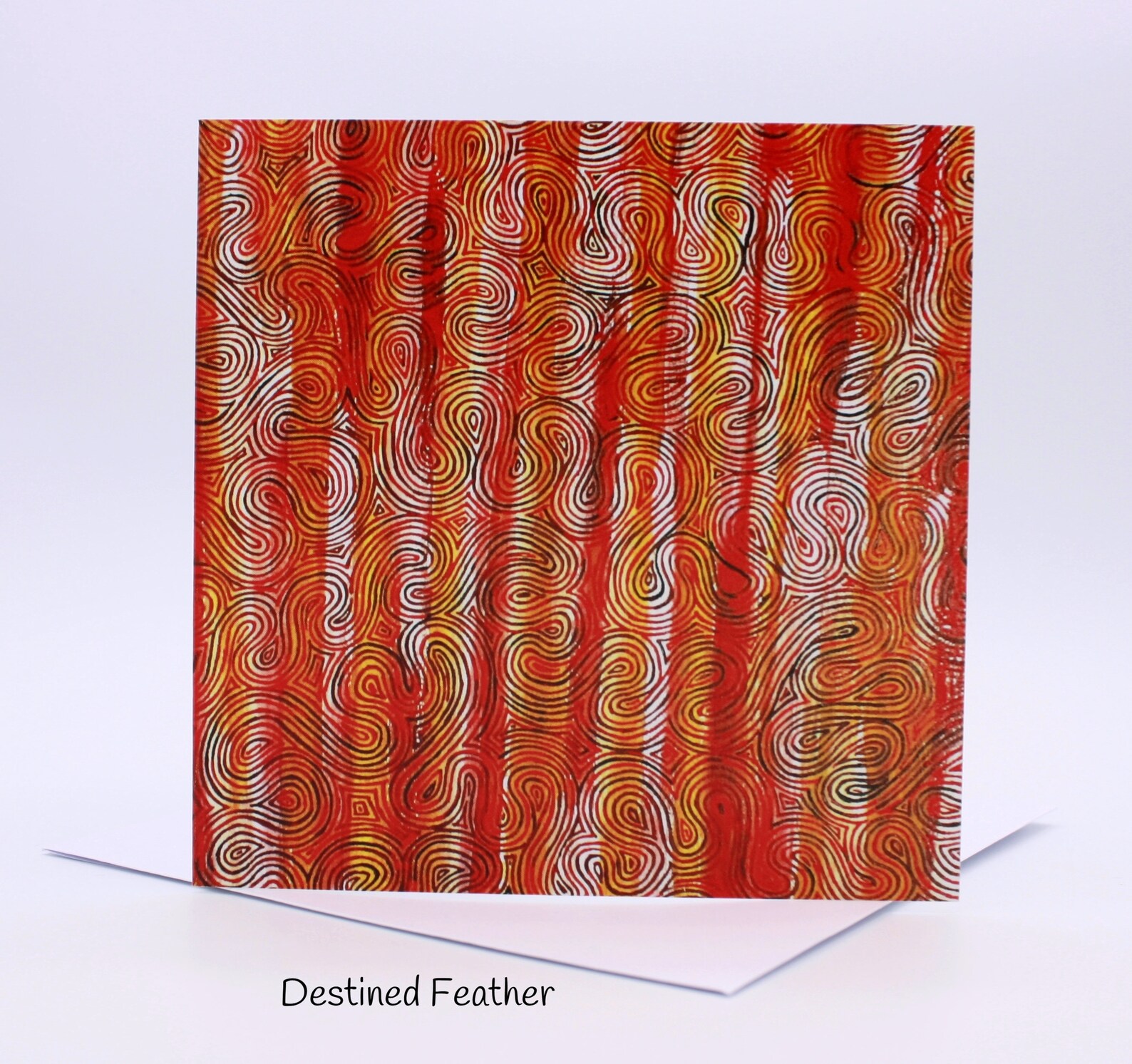 Indigenous Art Greeting Card, Aboriginal Art Card, First Nations Art ...