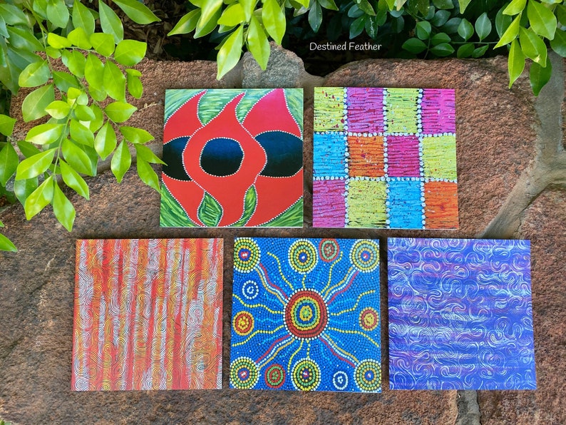 Indigenous Art Greeting Card, Aboriginal Art Card, First Nations Art ...