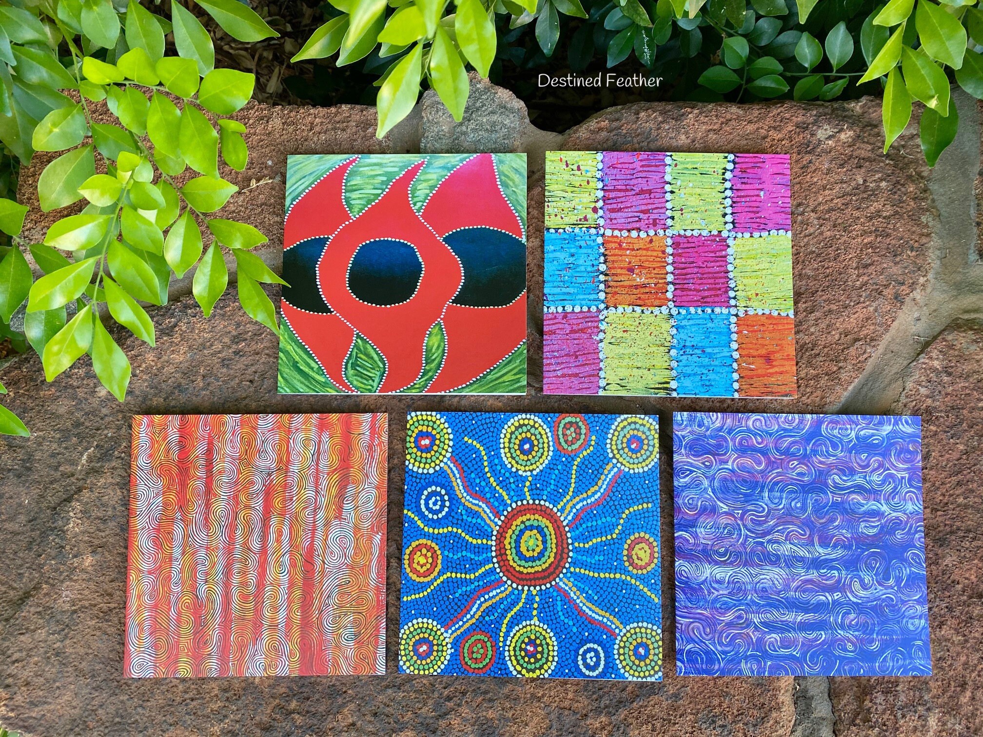 Indigenous Art Greeting Card, Aboriginal Art Card, First Nations Art ...