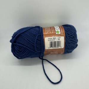 Discontinued Yarn!! Moda Dea Bamboo Wool Yarn in Blue Velvet Color ...