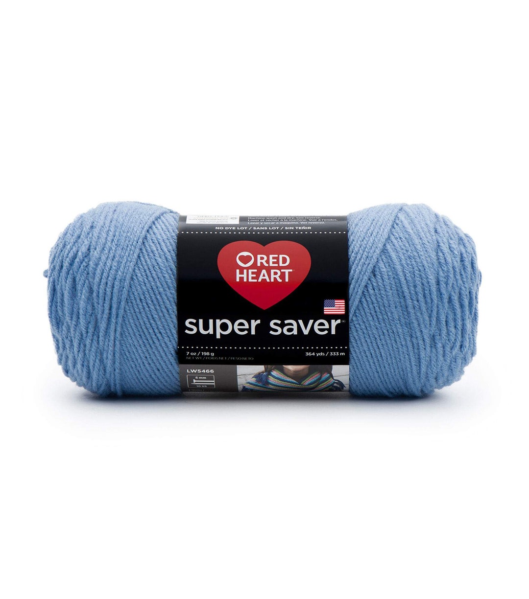 Light Periwinkle Red Heart Yarn in Light Periwinkle Color, Light Blue ...