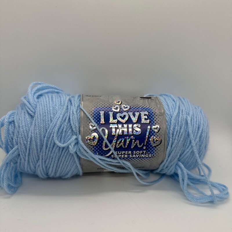 Blue Yarn - Etsy