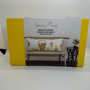 Riley Blake Bench Pillow of the Month April, Spring Fling 2023 by Amy ...