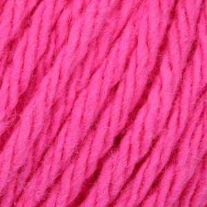 Sugar and Cream Cotton Yarn in Hot Pink Color, Bright Pink Cotton Yarn ...