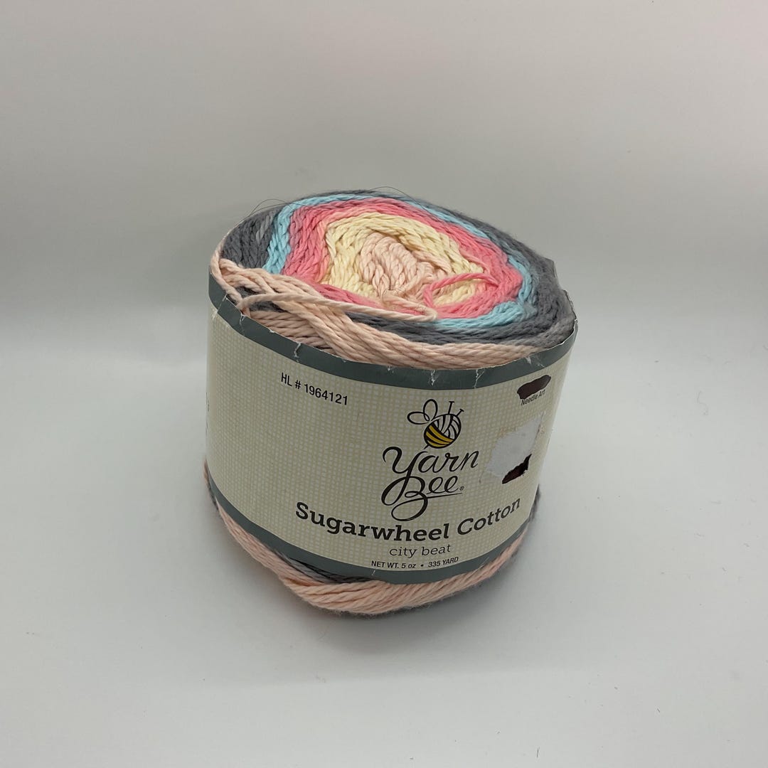 Discontinued Yarn Bee Sugarwheel Cotton Yarn: City Beat Color ...