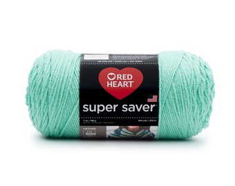 Red Heart Yarn in Shades of Green, Red Heart Super Saver in Green Tones ...