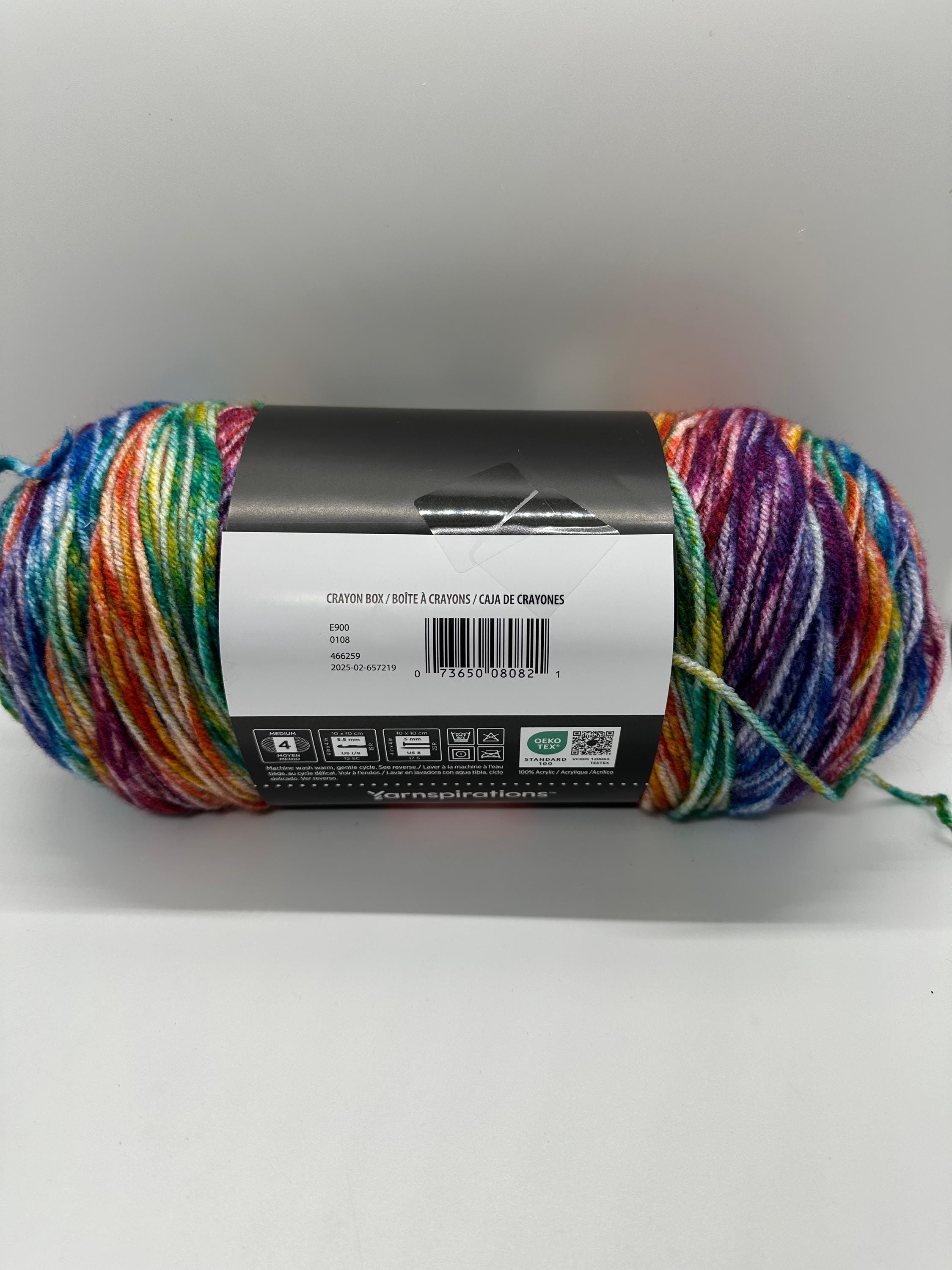 Red Heart Yarn Bitty Stripes.available in 4 Colors to Choose From - Etsy