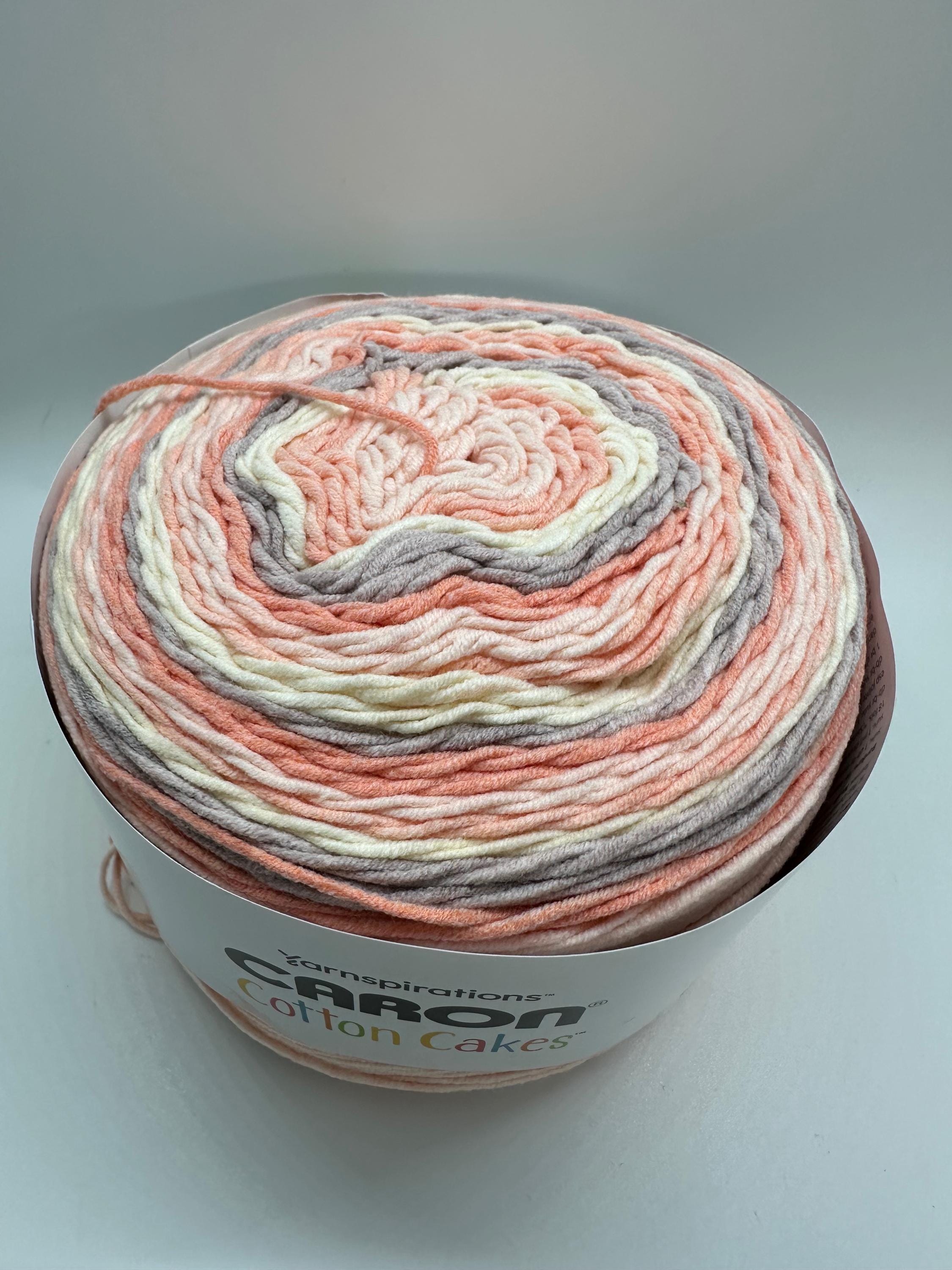 Caron Cotton Cakes Yarn in 3 Colors to Choose From. - Etsy