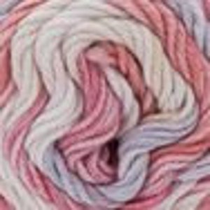 Cotton Yarn in Beach House Color, Peaches and Cream, Variegated Pink ...