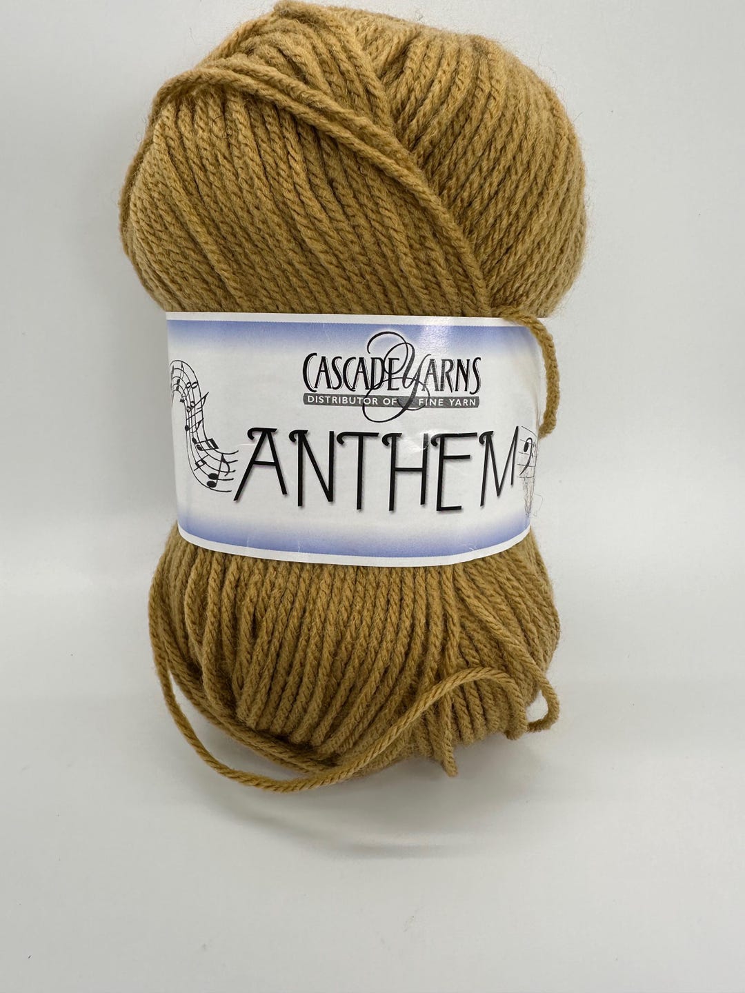 Cascade Yarns Anthem in Color 15, Camel Color, Beige Acrylic Yarn - Etsy
