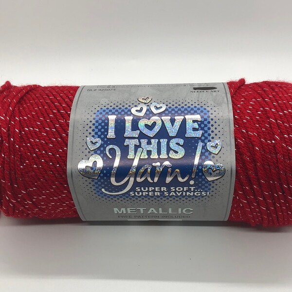 Metallic Yarn - Etsy