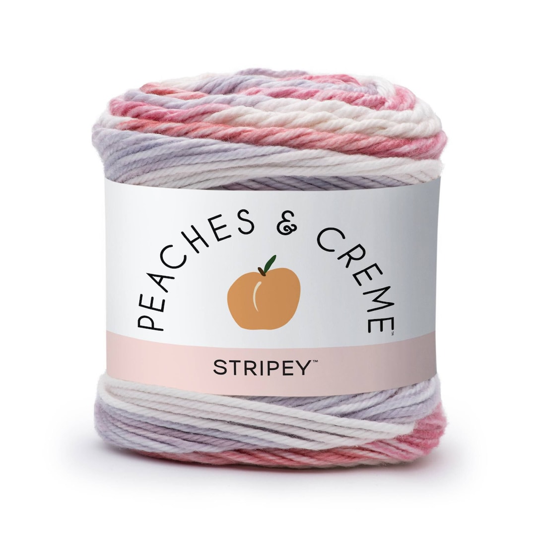 Cotton Yarn in Beach House Color, Peaches and Cream, Variegated Pink ...