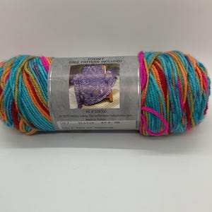 I Love This Yarn in Kaleidoscope Color, Multicolor Acrylic Yarn - Etsy
