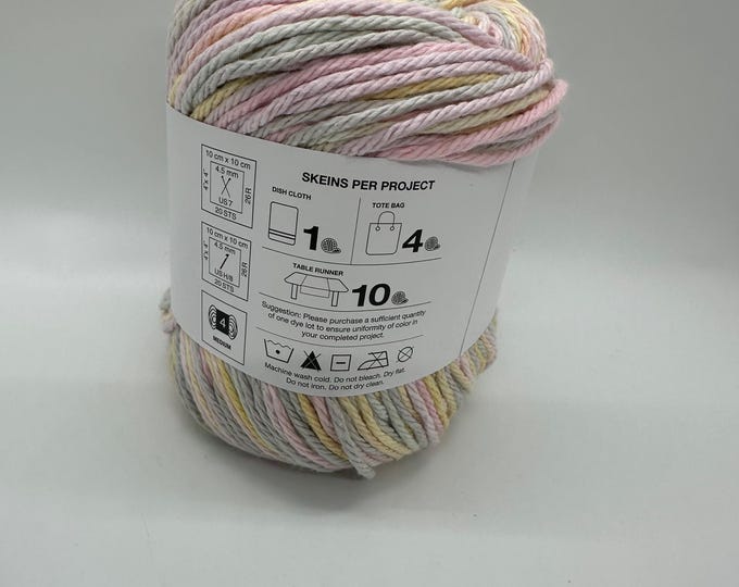 Big Twist Favorite Cotton in Sweet Pastels Color, 158 Yards, 3.5 Oz ...