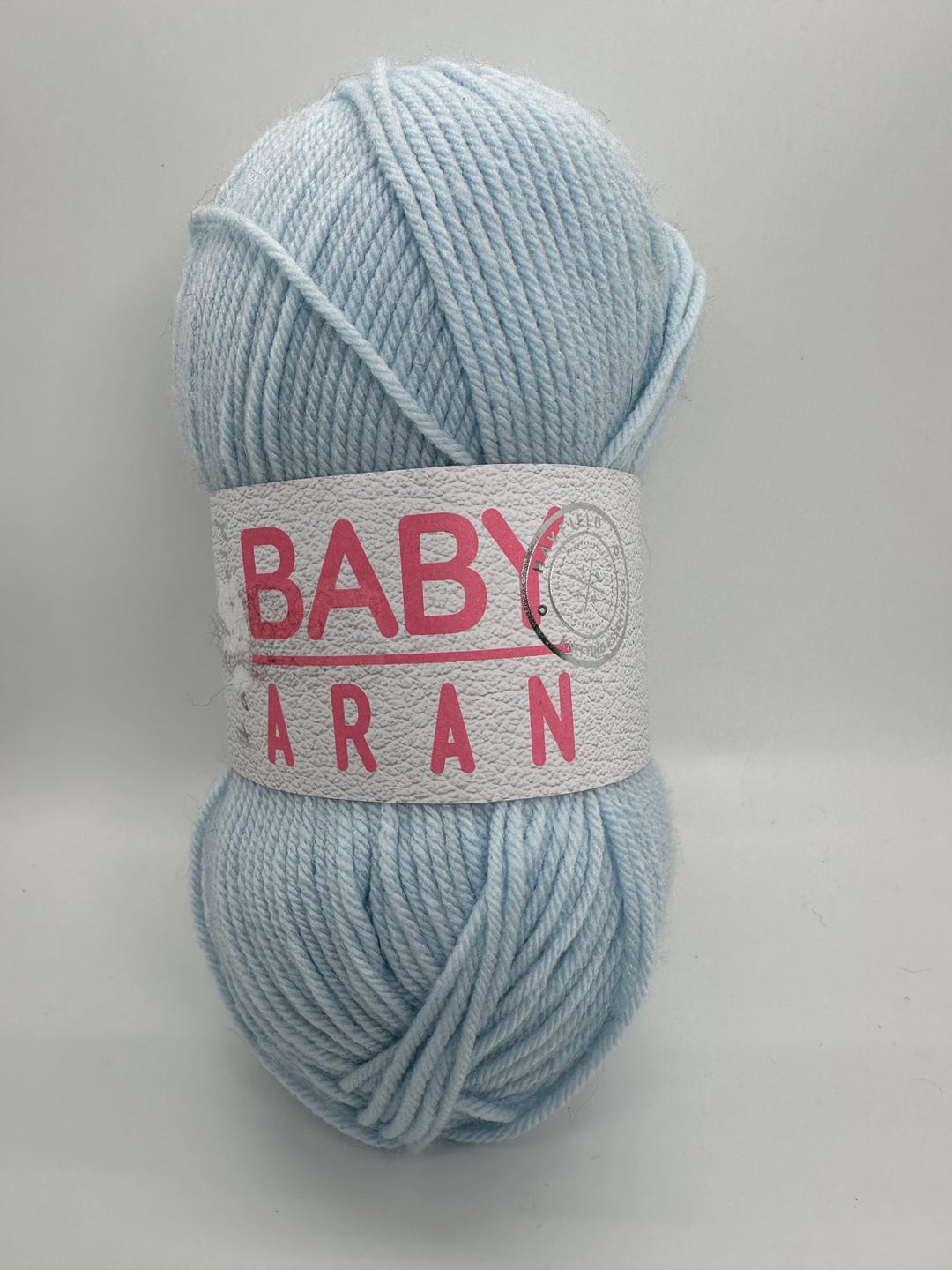Hayfield Baby Aran Yarn: Light Blue Color, 257 Yards - Etsy