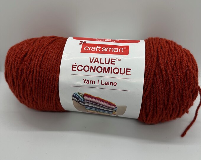 Discontinued Yarn! Value Yarn by Craft Smart in Clay Color, Clay ...