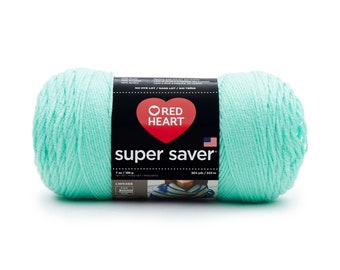 Red Heart Yarn in Shades of Green, Red Heart Super Saver in Green Tones ...
