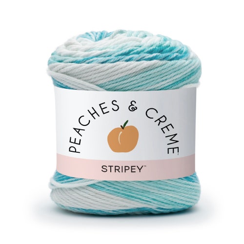 Cotton Yarn in Beach House Color Peaches and Cream - Etsy