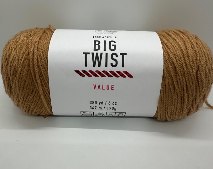 Big Twist Value Yarn in Varsity Navy Blue Color, Navy Blue Yarn - Etsy