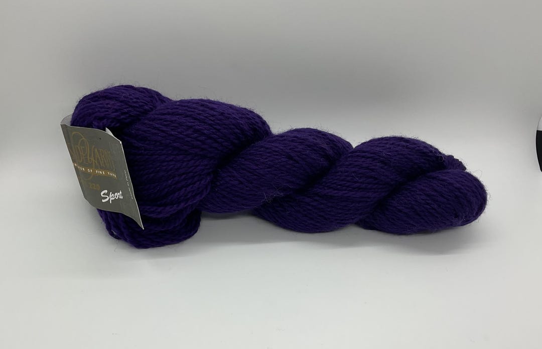 Cascade 220 Sport in Italian Plum, Color 8886, Purple Wool Yarn - Etsy