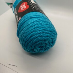 Red Heart Super Saver Yarn: Turqua Turquoise Color, 364 Yds - Etsy