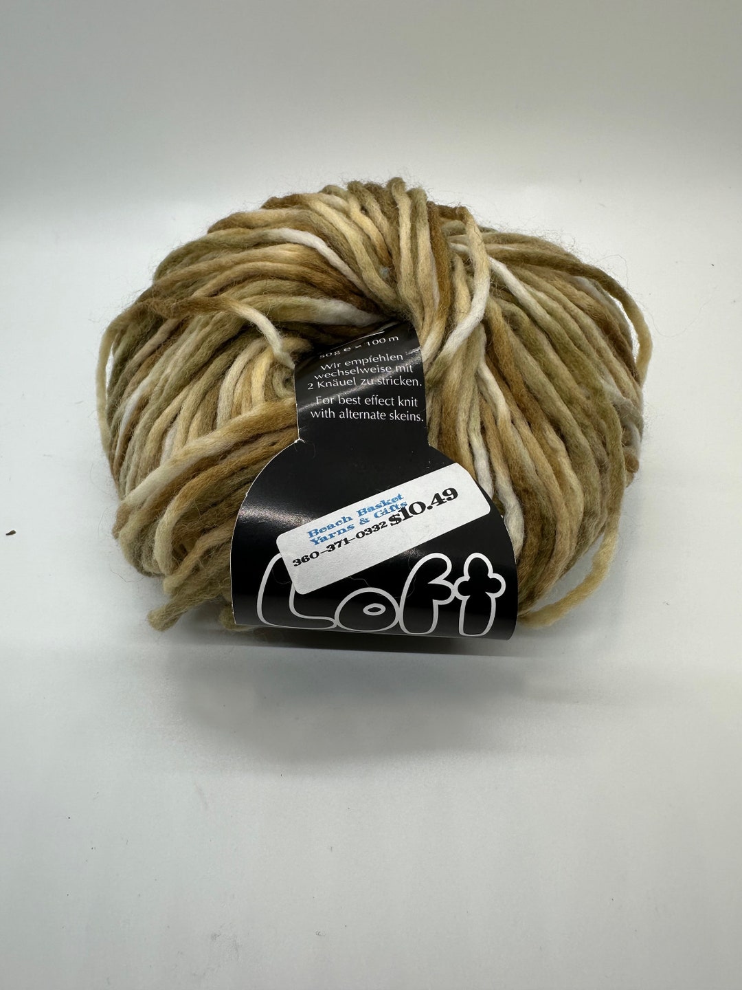 Zitron Loft Yarn in Shades of Beige. Color 565. - Etsy