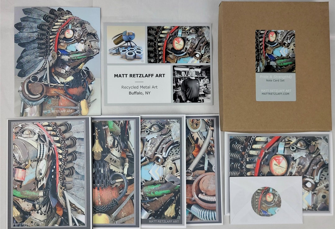 Stationary Note Card Gift Set -native American Indian Southwestern ...