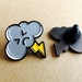 Lightning Revolt Enamel Pin - Etsy