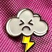 Lightning Revolt Enamel Pin - Etsy