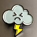 Lightning Revolt Enamel Pin - Etsy