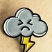 Lightning Revolt Enamel Pin - Etsy