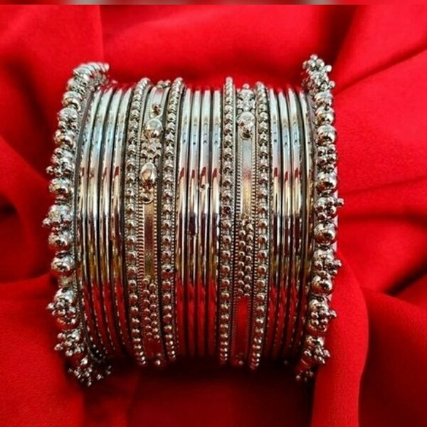 Oxidized Bangles - Etsy