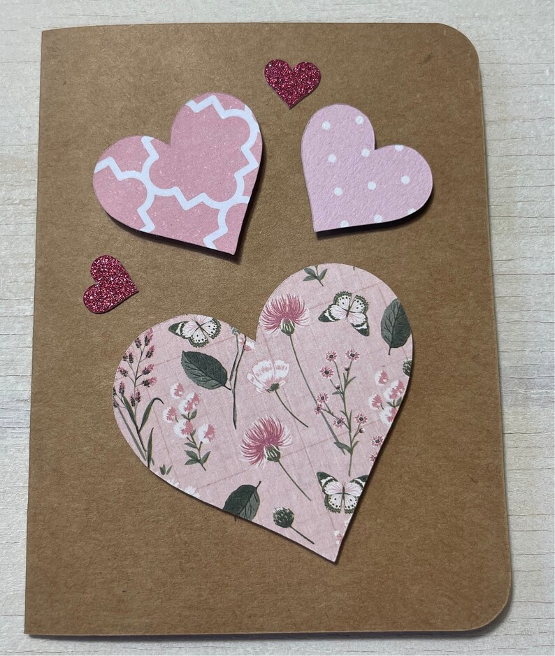 Valentines Day Gift Cards 5 Pack - Etsy