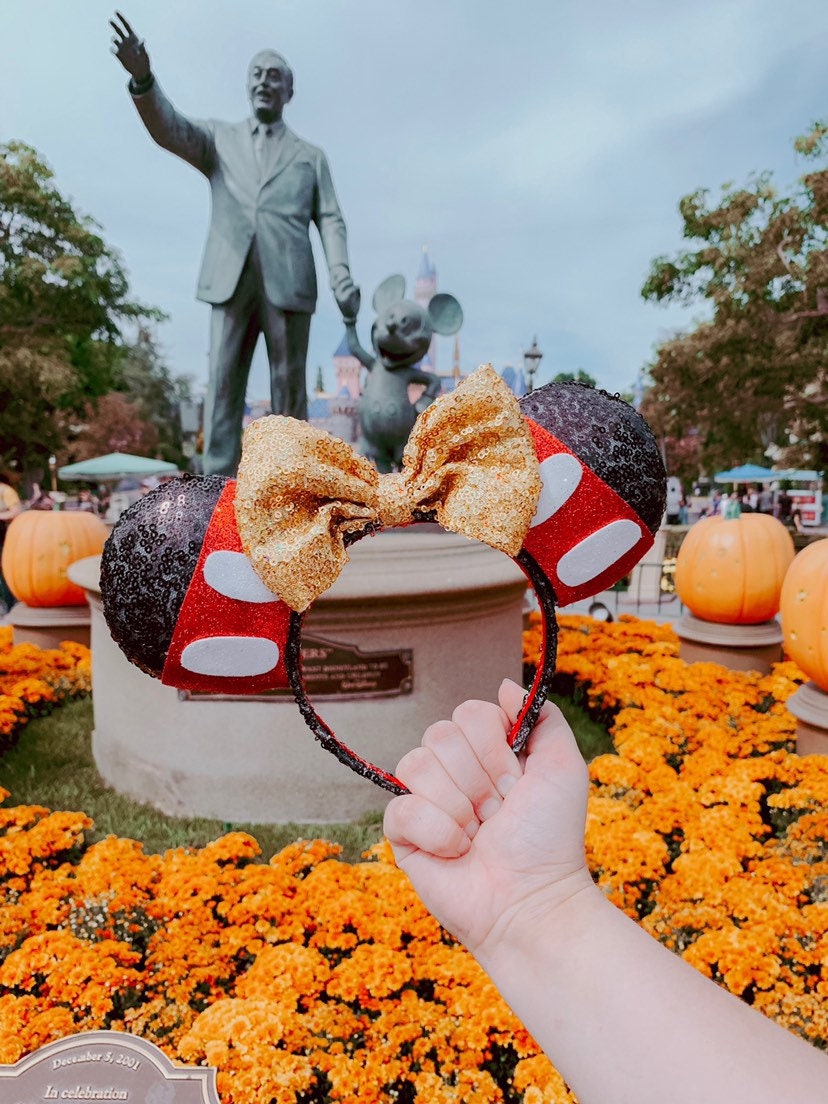 Classic Mickey Inspired Mouse Ears - Etsy