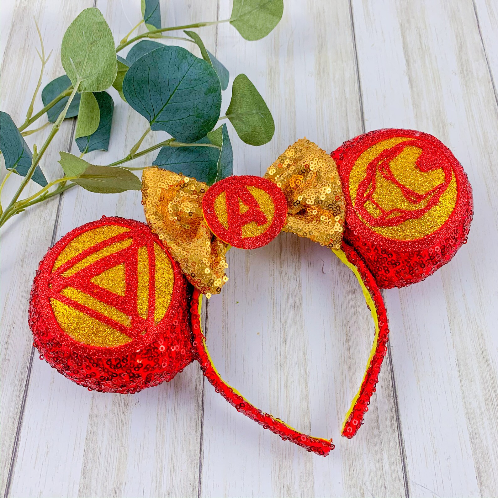 Iron Man Inspired Mouse Ears - Etsy