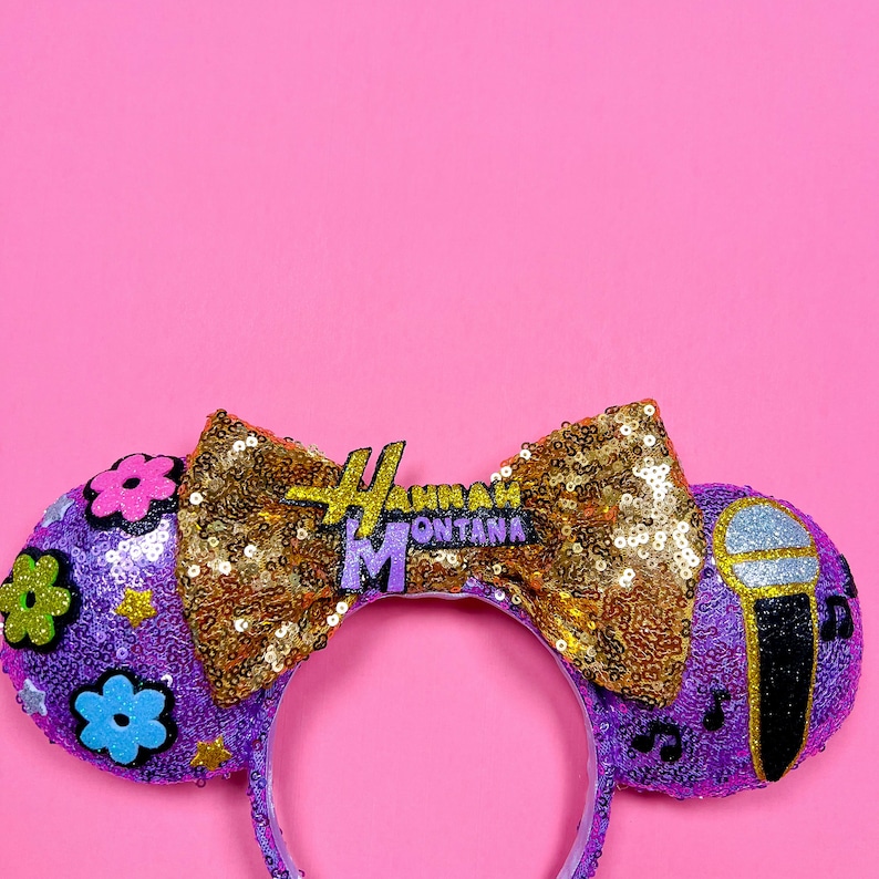 Hannah Montana Y2K Pop Star DISNEY Channel Inspired Mouse Ears - Etsy