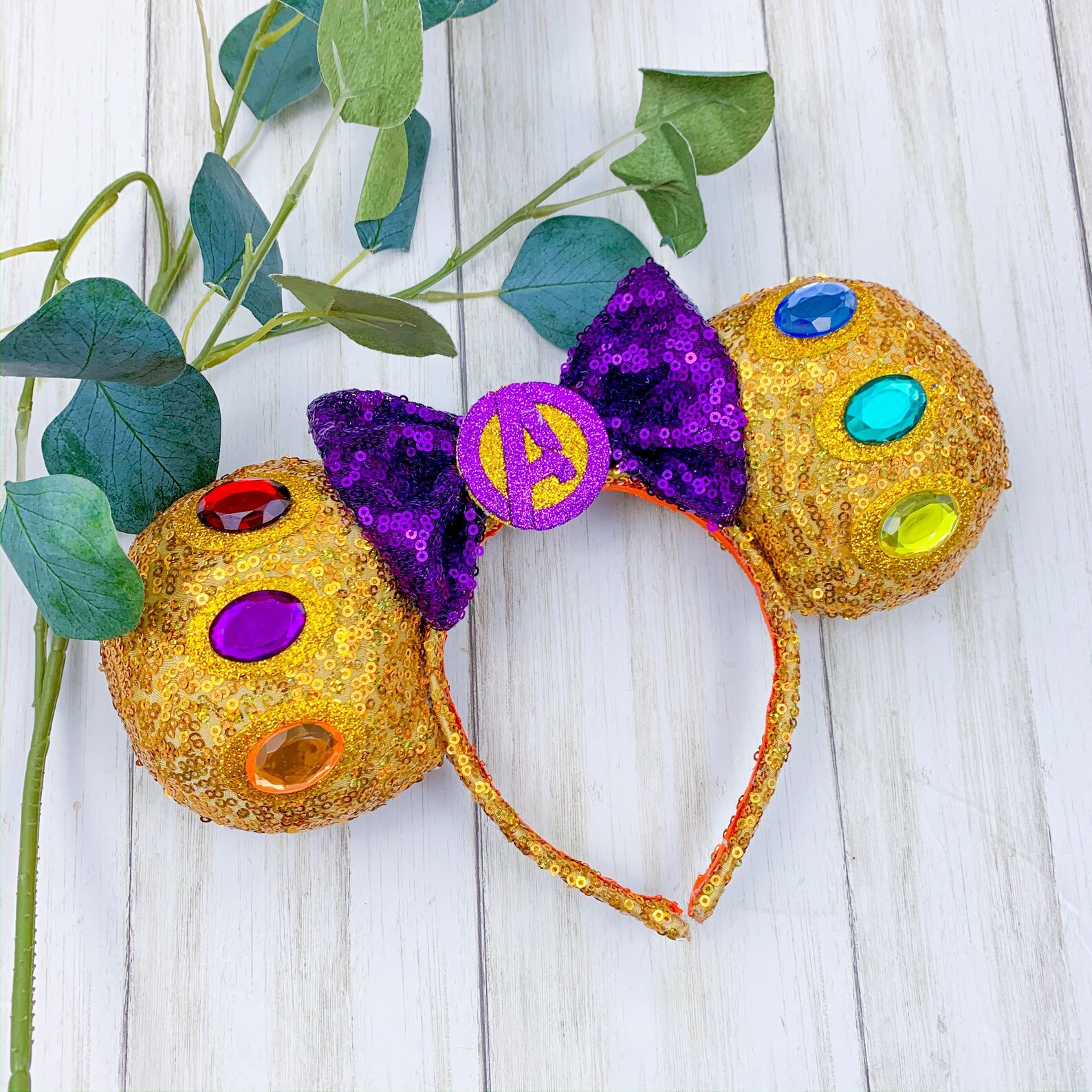 Avengers Infinity Gauntlet Inspired Thanos Mouse Ears | Etsy