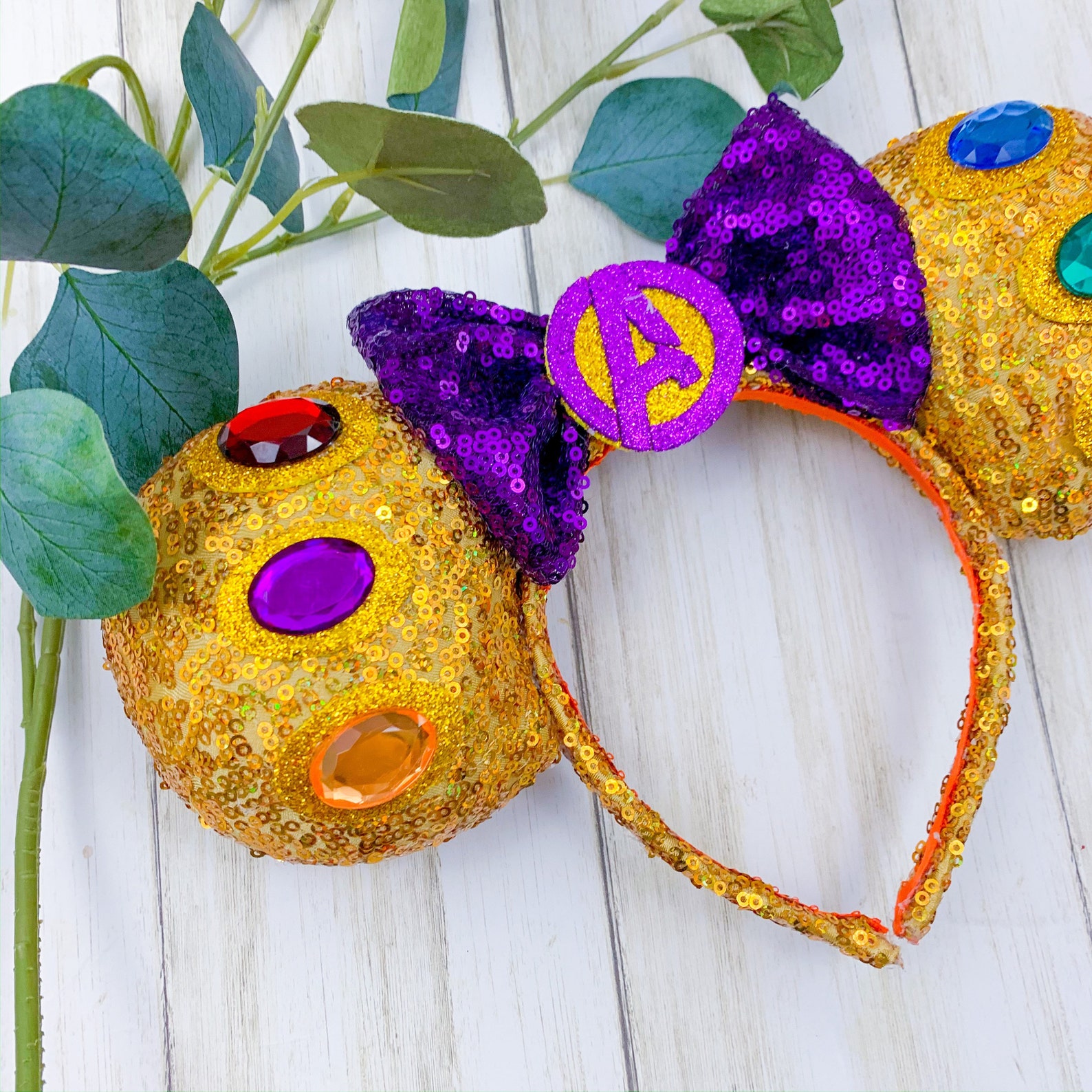 Avengers Infinity Gauntlet Inspired Thanos Mouse Ears | Etsy