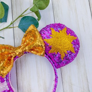 Tangled Inspired Rapunzel Princess Mouse Ears - Etsy