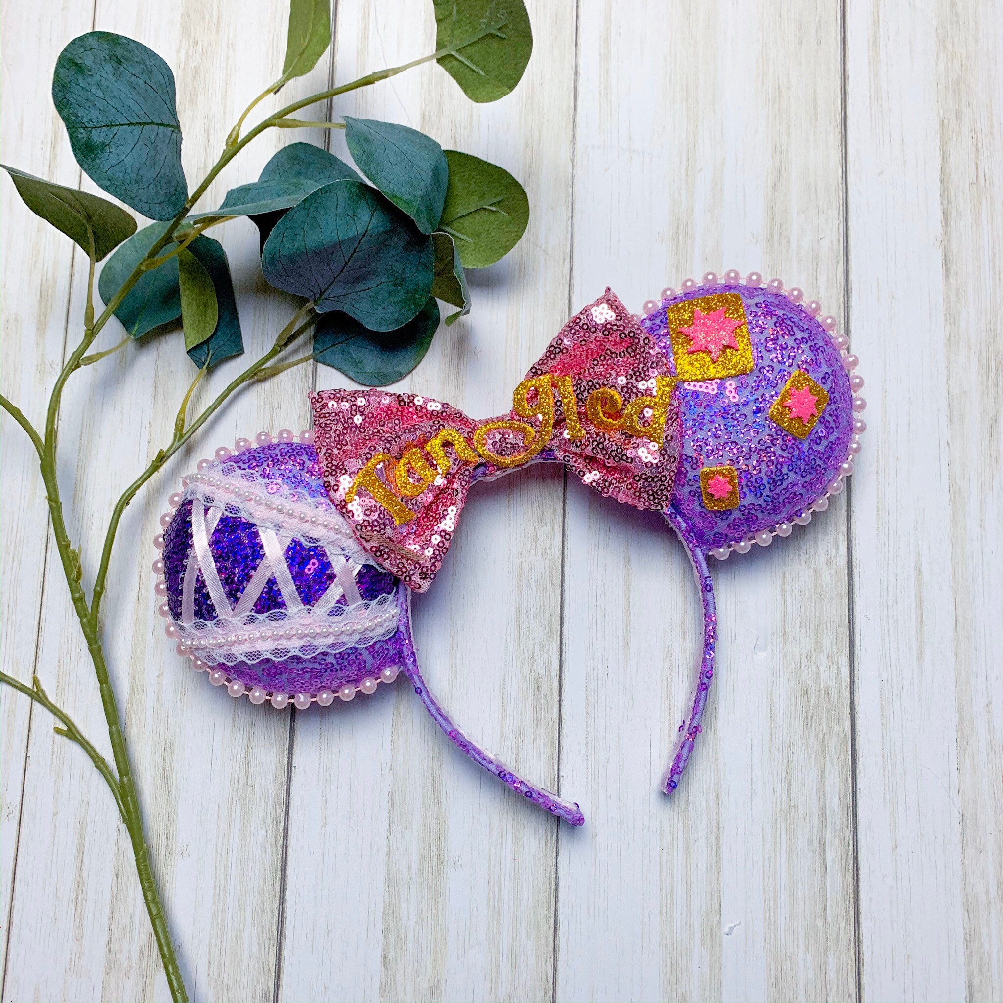 Rapunzel Tangled Inspired Mouse Ears | Etsy