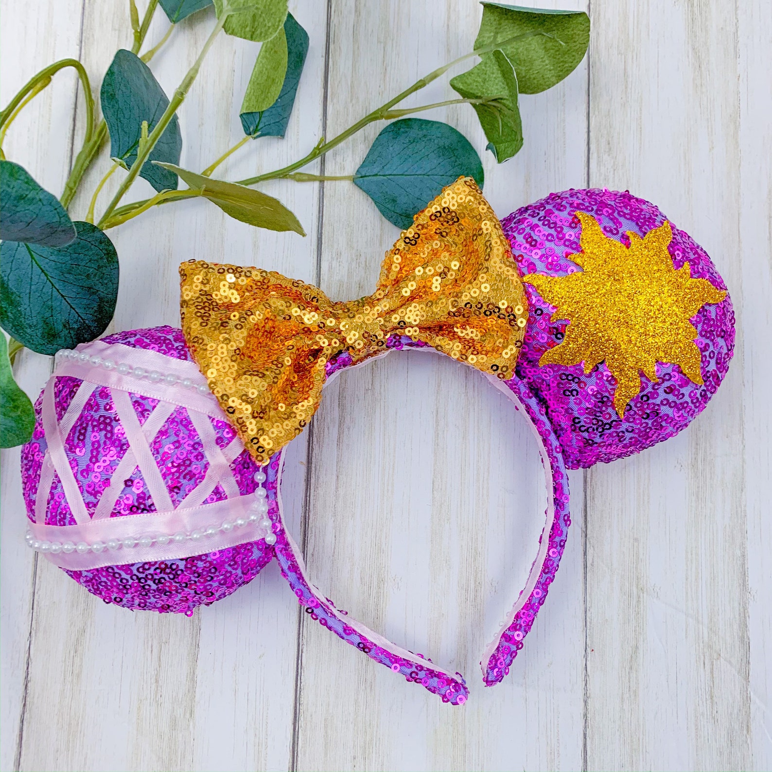 Tangled Inspired Rapunzel Princess Mouse Ears | Etsy