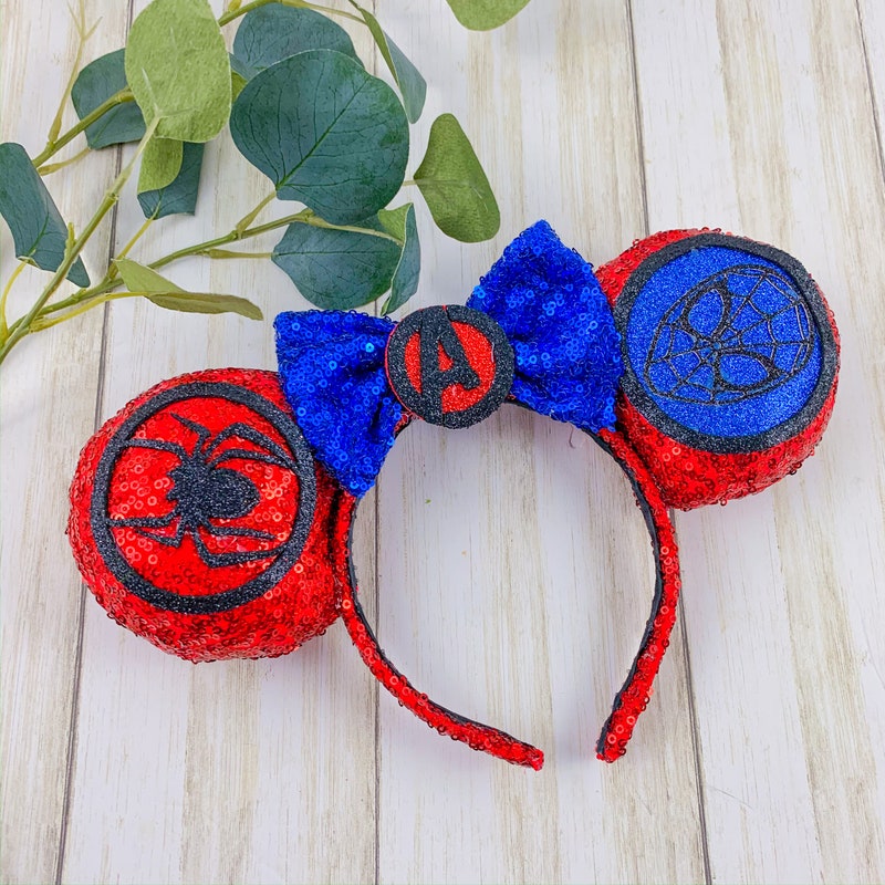 Spiderman Mouse Ears - Etsy